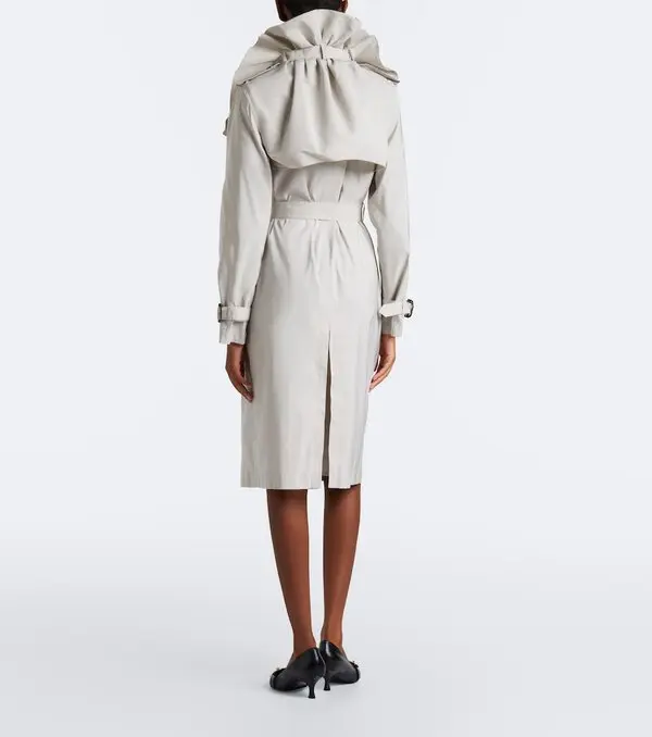 Burberry Ruffled Trench Coat