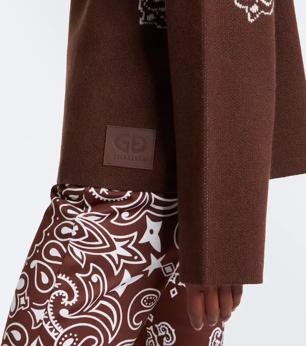 Goldbergh Anshin Knitted Jacquard Sweater