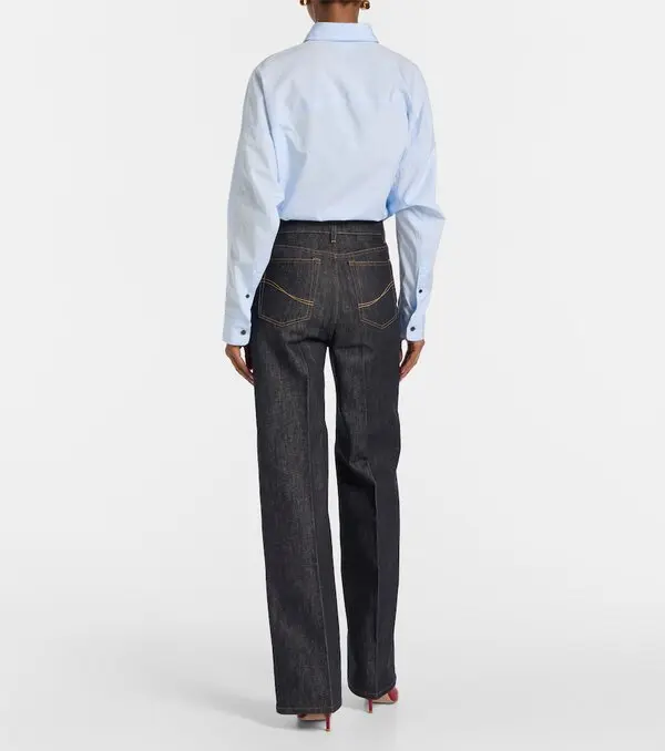Stella McCartney Mid-rise Wide-leg Jeans