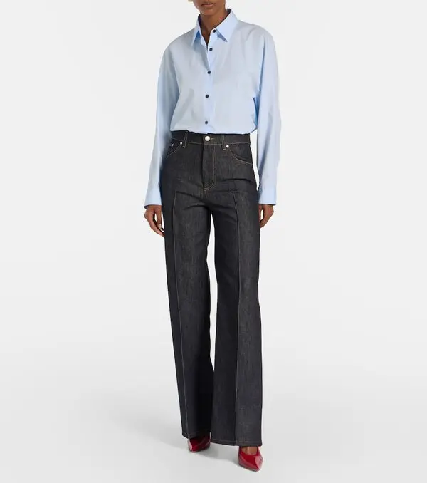 Stella McCartney Mid-rise Wide-leg Jeans