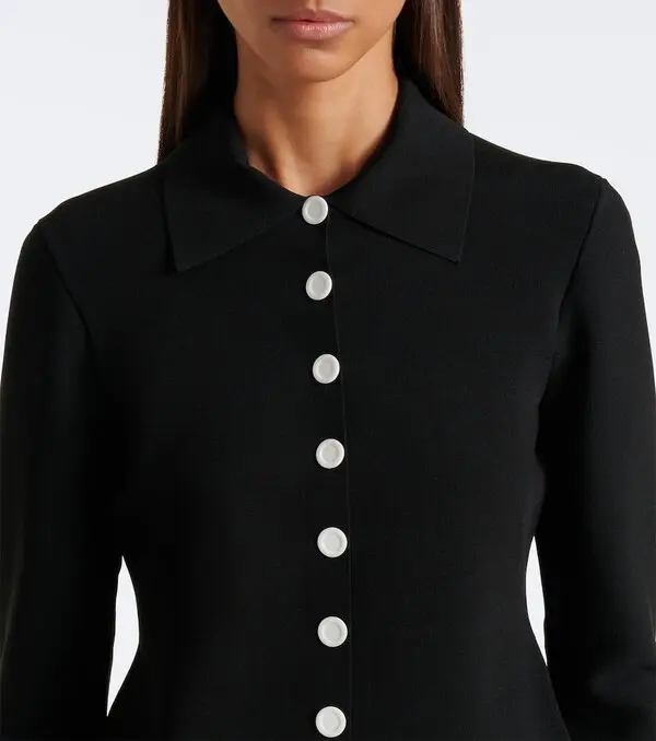 Proenza Schouler Martina Ruffled Cardigan
