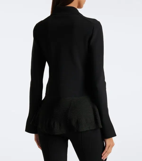 Proenza Schouler Martina Ruffled Cardigan