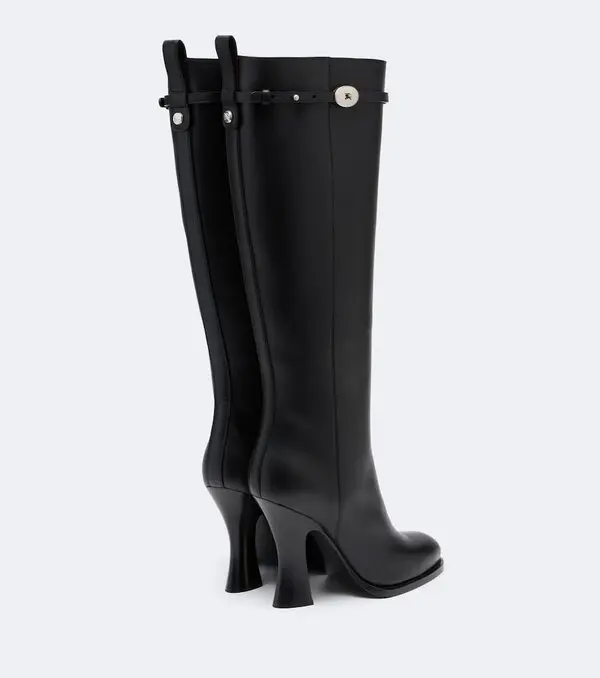 Burberry Ekd Leather Knee-high Boots