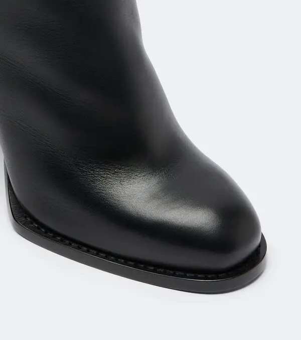 Burberry Ekd Leather Knee-high Boots