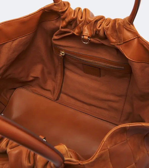 Zimmermann Cloud 91 Leather And Suede Shopper