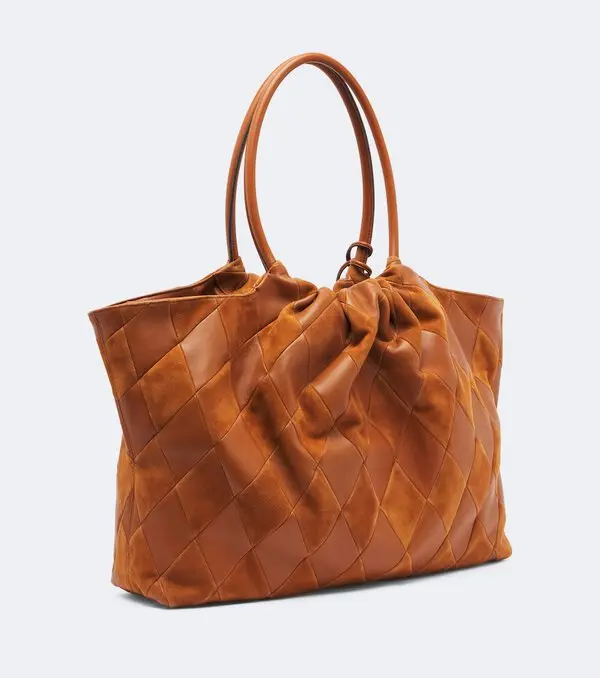 Zimmermann Cloud 91 Leather And Suede Shopper