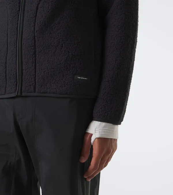 PEAK PERFORMANCE Wildrush Teddy Jacket - Black