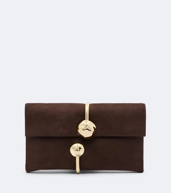 Simkhai Amaya Leather Clutch