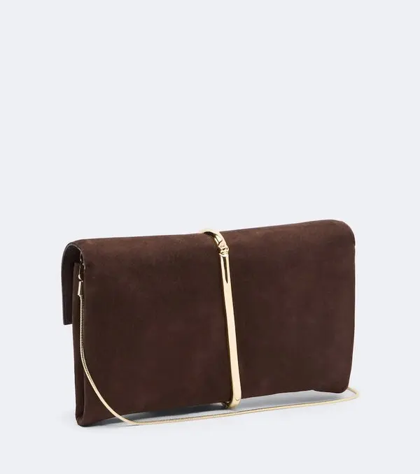 Simkhai Amaya Leather Clutch