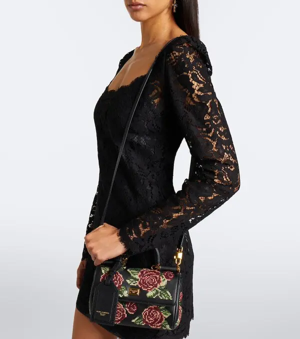 Dolce & Gabbana My Sicily Mini Leather Top-handle Bag