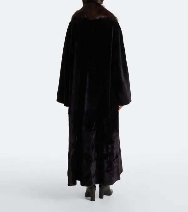Nour Hammour Astoria Shearling Coat