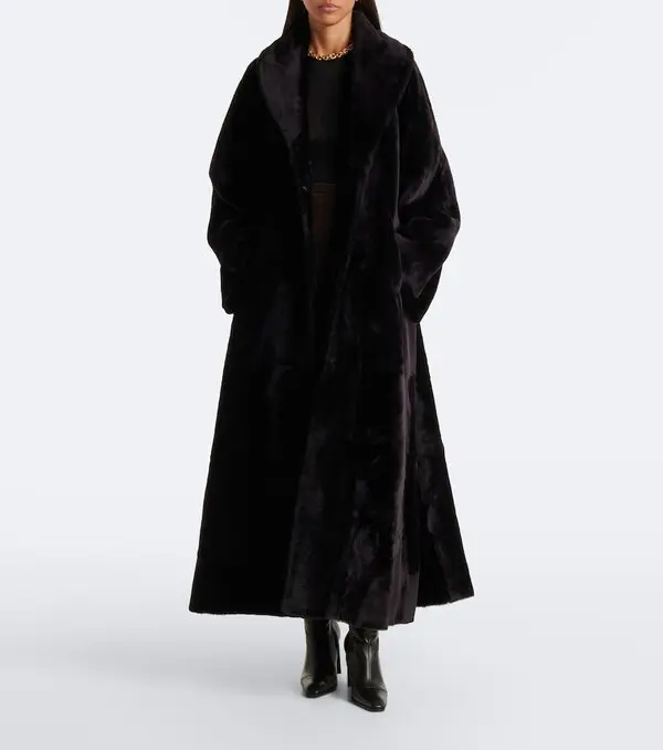 Nour Hammour Astoria Shearling Coat