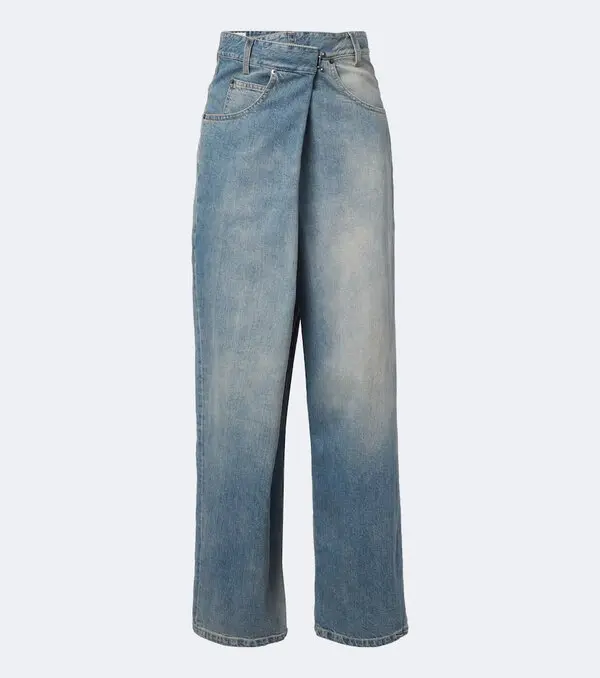 MAISON MARGIELA Faded Wide-leg Jeans
