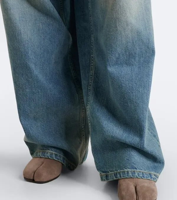 MAISON MARGIELA Faded Wide-leg Jeans