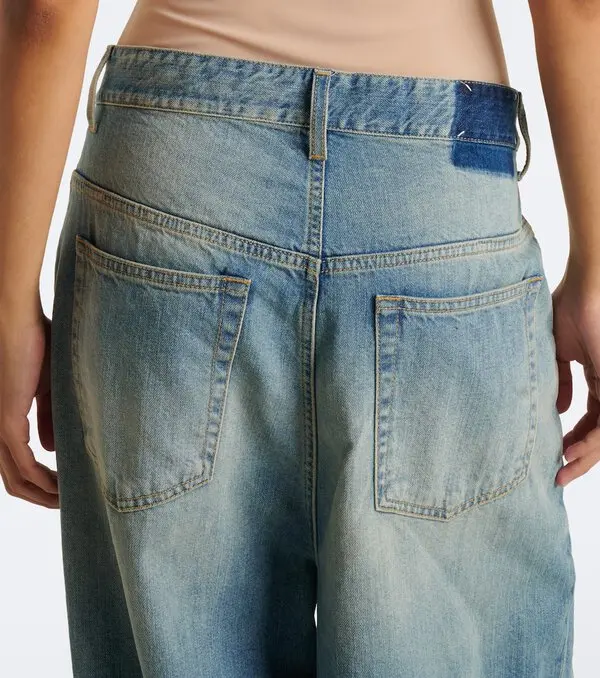MAISON MARGIELA Faded Wide-leg Jeans