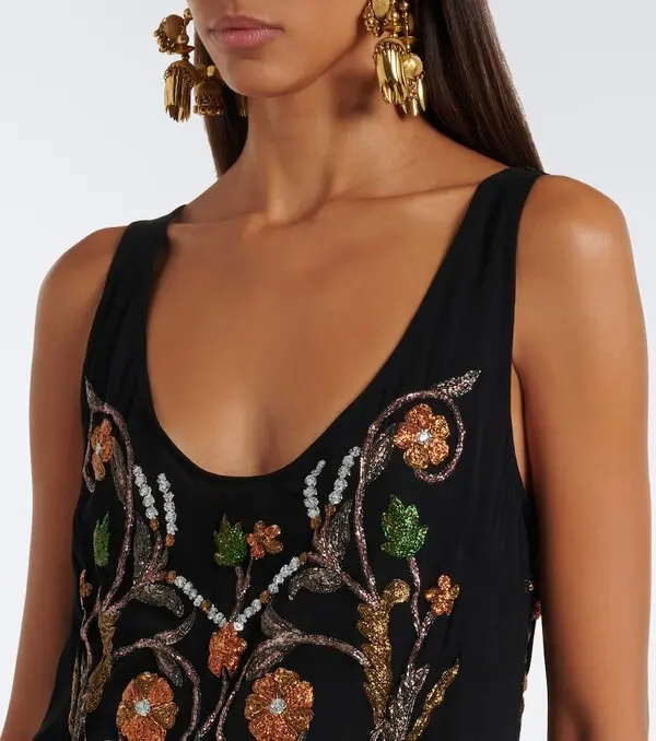 Dries Van Noten Embroidered Top