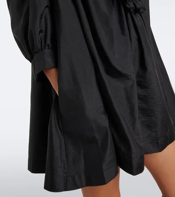 Chloé Ruffled Taffeta Minidress