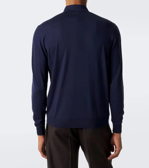 Fedeli Wool Polo Sweater