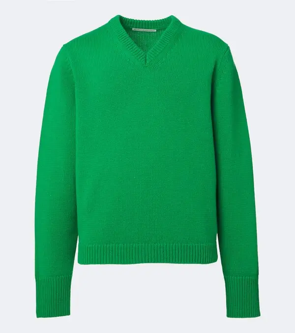 Studio Nicholson Miska Wool Sweater - Green