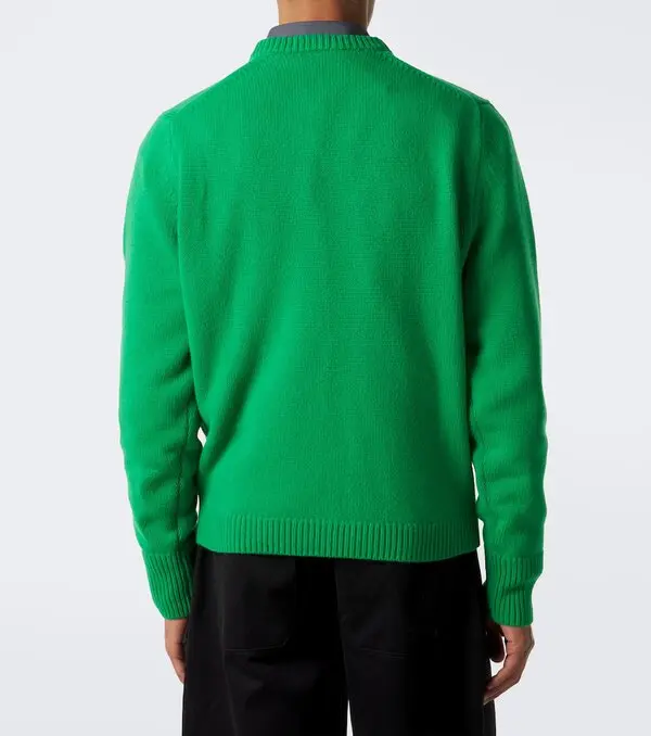 Studio Nicholson Miska Wool Sweater - Green