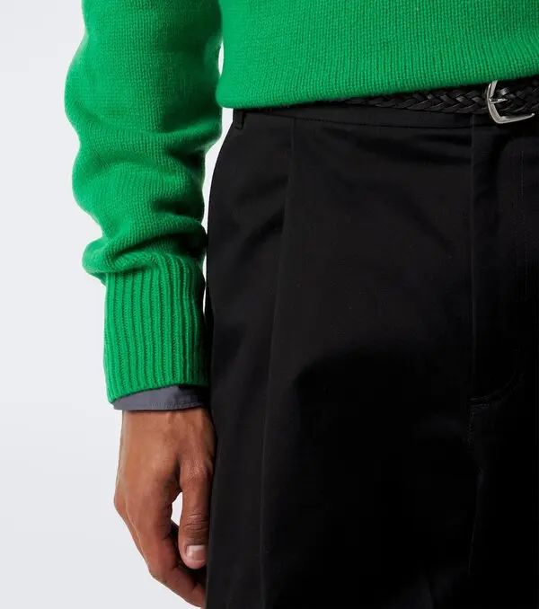 Studio Nicholson Miska Wool Sweater - Green