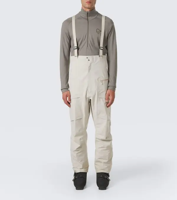 NORRONA Norrøna Møre Gore-tex® Ski Salopettes - Beige