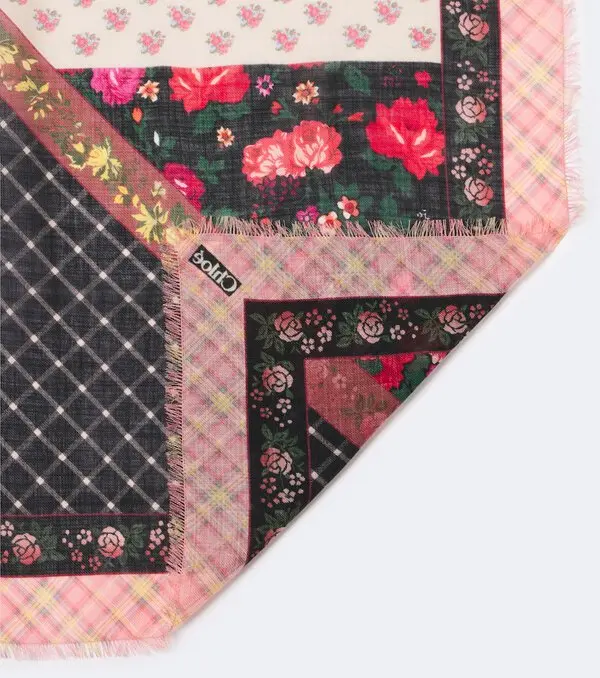 Chloé Folk Cashmere And Wool Scarf