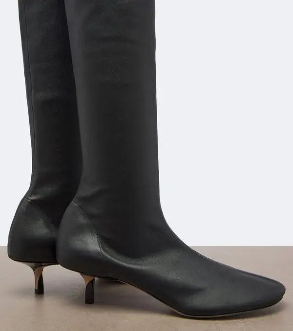 Jacquemus Collant Leather Knee-high Boots