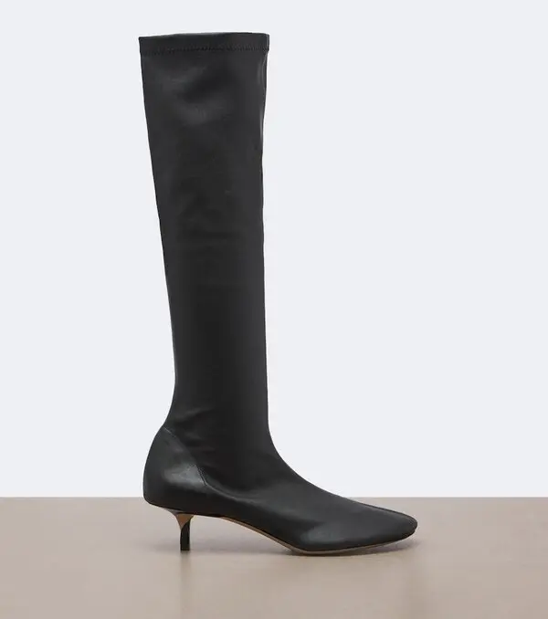 Jacquemus Collant Leather Knee-high Boots