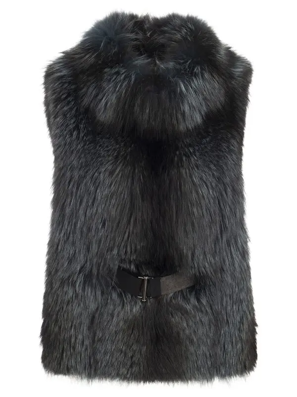 Brunello Cucinelli Fox Fur Vest