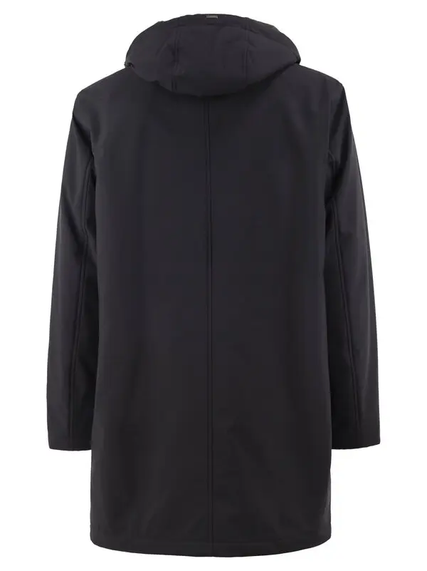 Herno Technical Hooded Coat
