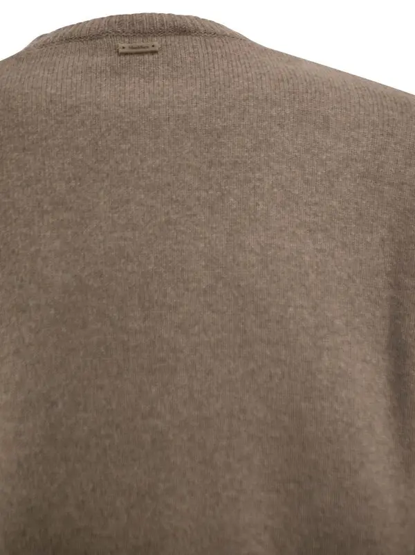 Max Mara Mxmlume Pure Cashmere Crew-neck Jumper - Brown