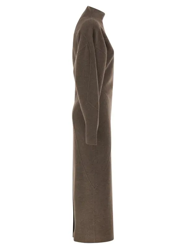 Max Mara Mxstenuta Virgin Wool And Cashmere Midi Dress