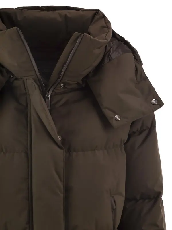 Herno Medium 2-layer Hooded Down Jacket