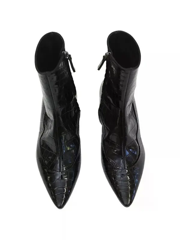 Christopher Esber Corte Embossed Ankle Boots