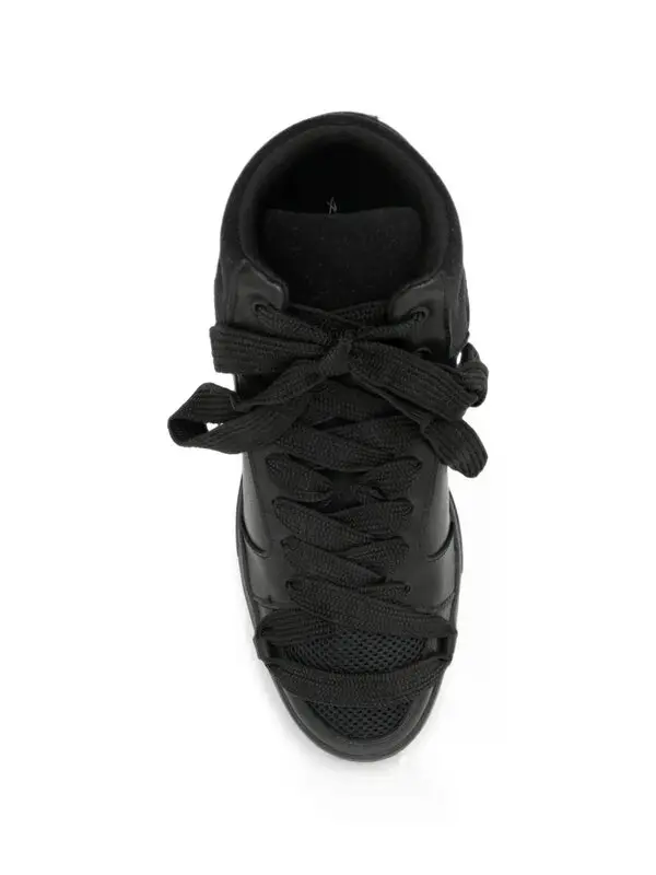 Yohji Yamamoto Vibram-sole Panelled Sneakers
