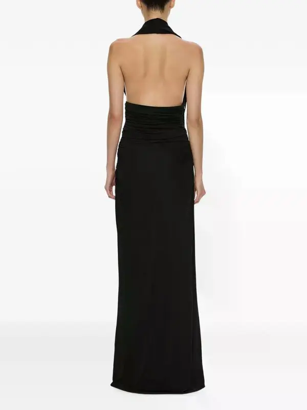 Christopher Esber Draped Cummerbund Maxi Dress