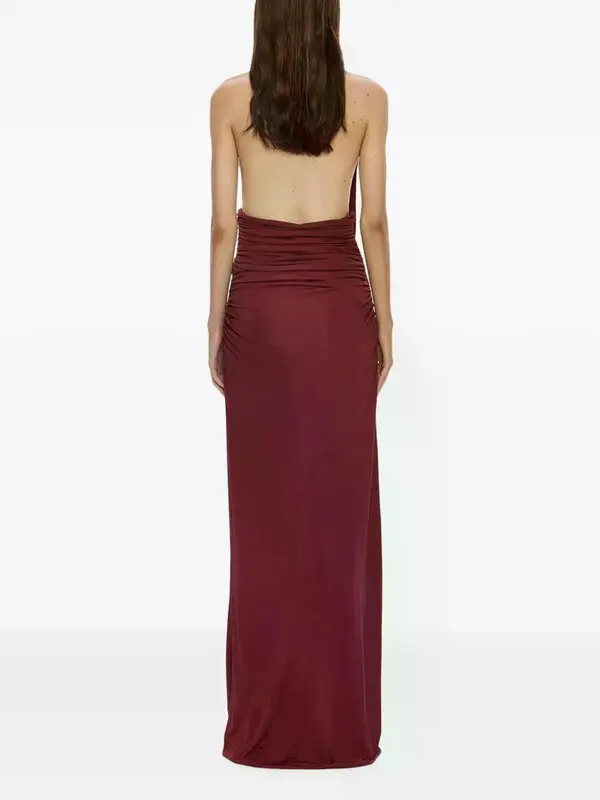 Christopher Esber Draped Cummerbund Maxi Dress