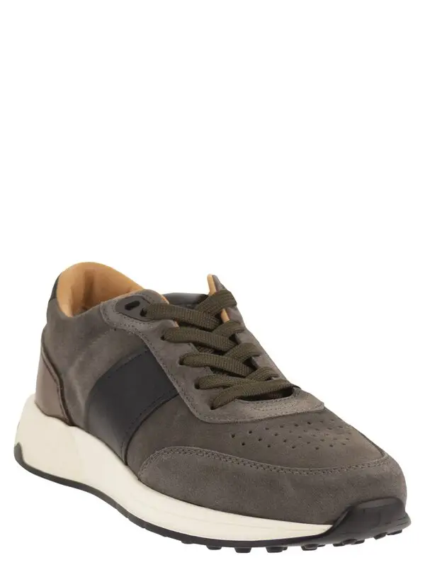 TOD'S Suede Leather Trainers
