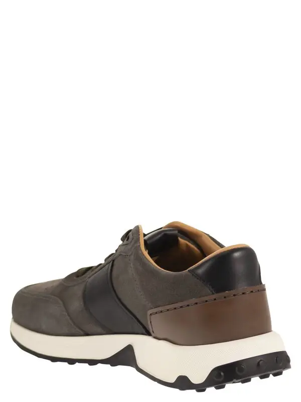 TOD'S Suede Leather Trainers - Multicolor