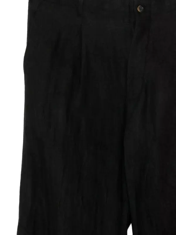 FORME D'EXPRESSION Pleated Tapered Trousers