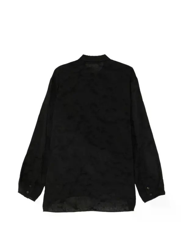 FORME D'EXPRESSION Fil-coupé Round Neck Shirt