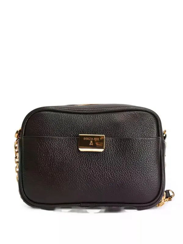 Patrizia Pepe All Day Logo-plaque Pebbled Mini Bag