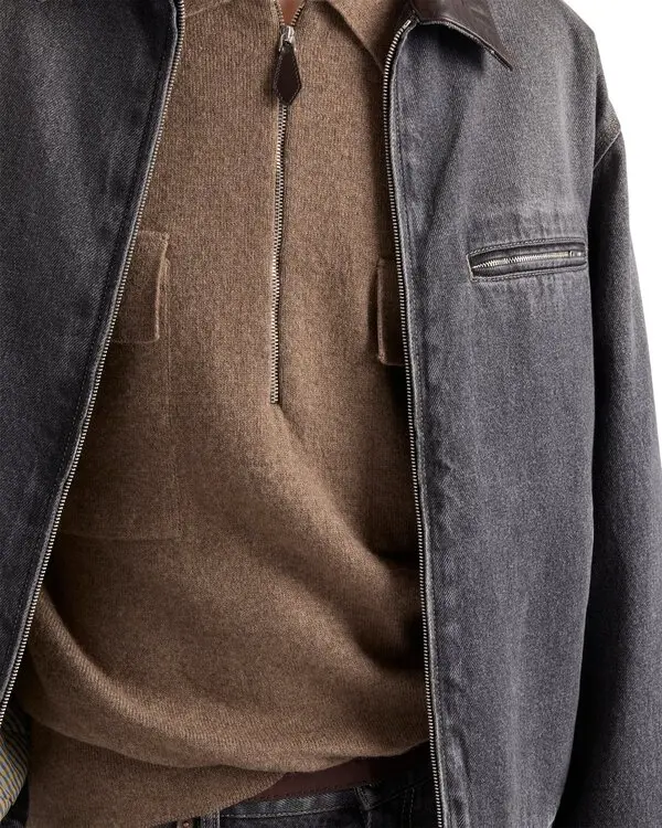 Prada Cashmere Polo Shirt