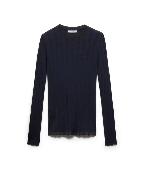Prada Wool Crew-neck Sweater
