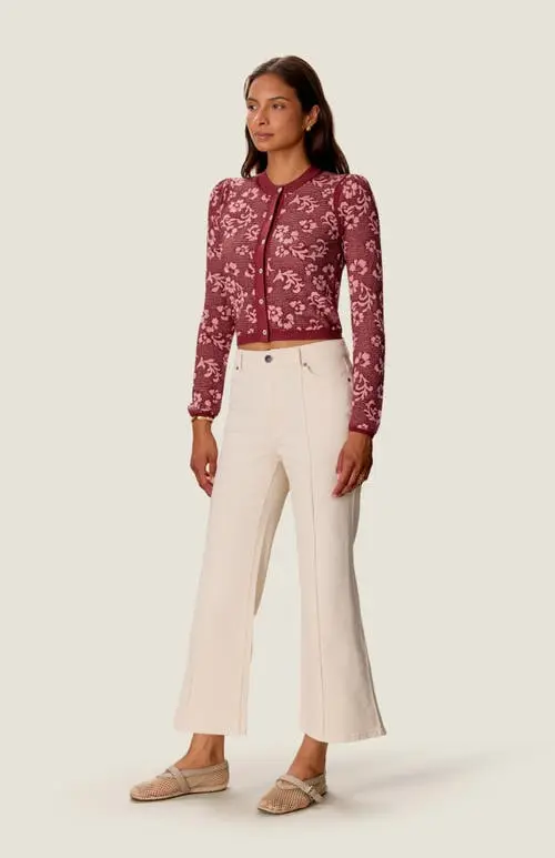 Rebecca Taylor Bryn Jacquard Cardigan