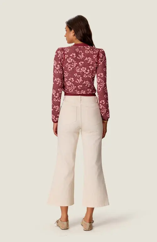 Rebecca Taylor Bryn Jacquard Cardigan