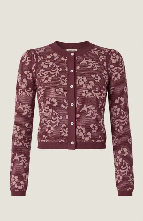 Rebecca Taylor Bryn Jacquard Cardigan