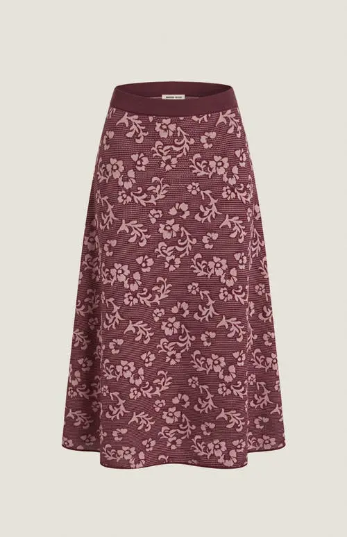 Rebecca Taylor Bryn Jacquard Sweater Skirt