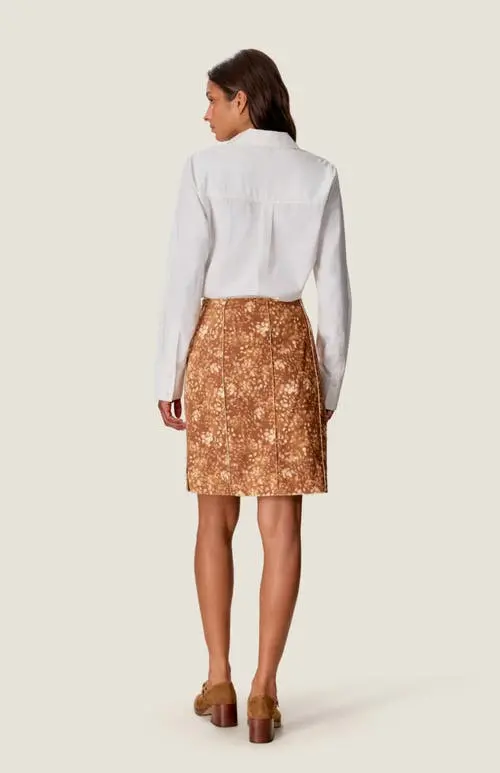 Rebecca Taylor Isha Velvet Skirt